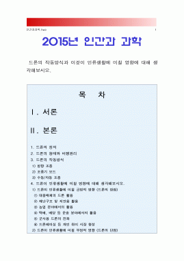 (2015 인간과과학) 드론의 작동방식과 이것이 인류생활에 미칠 영향에 대해 생각- 드론작동방식, 드론 긍정적 영향, 드론 부정적 영향, 드론 장점 단점,드론의 형태와 비행원리
-1페이지