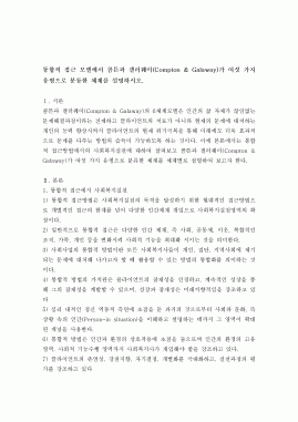 [6체계모델] 통합적 접근 모델에서 콤튼과 갤러웨이(Compton & Galaway)가 여섯 가지 유형으로 분류한 체계를 설명하시오.-1페이지