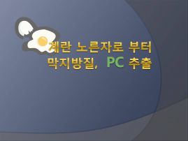 계란 노른자로 부터 막지방질,  pc 추출-1페이지