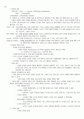 selc 서울권역 e러닝 고객관계관리 전략 정리 요약본 (중간기말포함) .hwp-1페이지