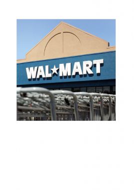 WALMART 월마트 기업분석과 SWOT분석/ 월마트 한국진출 경영,배경,마케팅전략 사례분석-1페이지