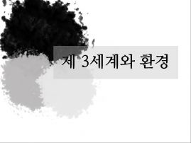 제 3세계와 환경-1페이지