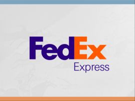 페덱스 Fedex 기업분석과 SWOT분석및 페덱스 경영혁신전략 (마케팅및 물류,조직) 사례연구 PPT-1페이지