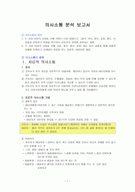 [정신간호학] 의사소통과 비치료적 의사소통-1페이지