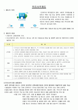 우리사주제도(정리)-1페이지