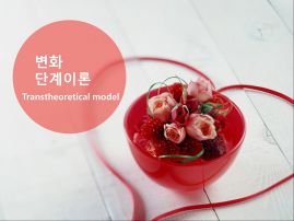 [건강증진이론] 변화단계이론-1페이지