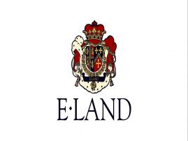 이랜드 ELAND 기업분석과 SWOT분석및 이랜드 문제상황과 이랜드 마케팅전략과 경영전략연구 PPT (발표대본첨부)-1페이지