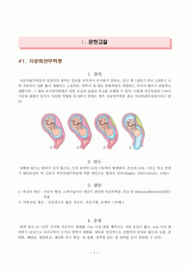 자궁경관무력증 IIOC, 유산(abortion) 케이스스터디-1페이지