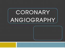 coronory angiography-1페이지