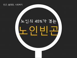 노인빈곤 (원인, 문제점, 정책, 프로그램 비판, 미국, 프랑스, 일본, 해결방안, 정책)-1페이지