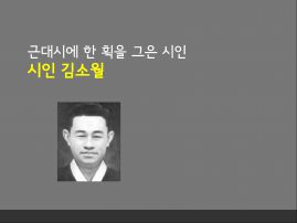 근대시에 한 획을 그은 시인 시인 김소월-1페이지