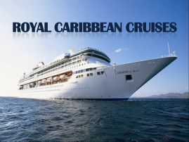 크루즈 여행- Royal Caribbean Cruises-1페이지