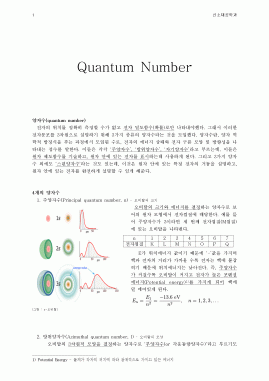 Quantum Number-1페이지