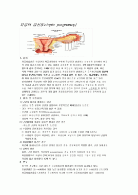 자궁외 임신 모성실습 자료-1페이지
