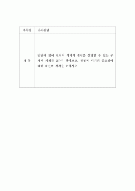 발달에 있어 결정적 시기의 개념을 설명할 수 있는 구체적 사례를 2가지 찾아보고, 결정적 시기의 중요성에 대한 자신의 생각을 논하시오-1페이지