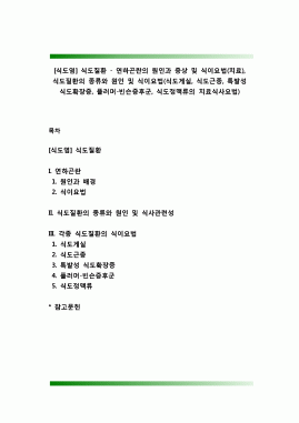 [식도염] 식도질환 - 연하곤란의 원인과 증상 및 식이요법(치료), 식도질환의 종류와 원인 및 식이요법(식도게실, 식도근종, 특발성 식도확장증, 플러머-빈슨증후군, 식도정맥류의 치료식사요법)-1페이지