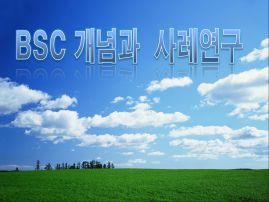 BSC 개념,BSC 사례연구,경영혁신 기법,성과측정 시스템,BSC 개념과  사례연구,포스코사례-1페이지