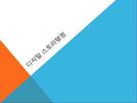 디지털 스토리텔링,호모나랜스,콘텐츠의 시나리오,인쇄시대의 스토리텔링,스토리텔러,스토리텔링 클럽-1페이지