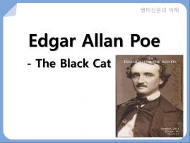 추리소설 장르,Poe 소설과 시의 특징,갈까마귀,애너벨 리,Poe 스타일(문체)-1페이지