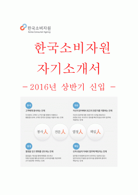 한국소비자원 - 2016년 상반기 신입사원-1페이지