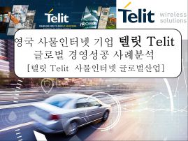 영국 사물인터넷 기업 Telit의 글로벌 경영성공 사례분석 [텔릿 Telit이 사물인터넷 글로벌산업]-1페이지