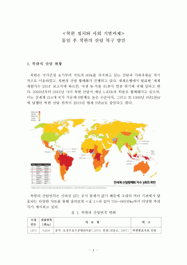 북한 정치와 사회 기말 과제-1페이지