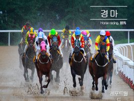 경마 - Horse racing ( 경마소개, 정의, 역사, 배팅방법, 현황, 긍정적 효과, 부정적 효과, 활성화방안 )-1페이지