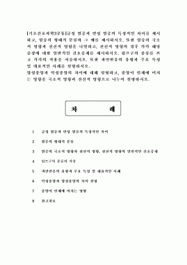 [기초간호과학3공통] 급성 염증과 만성 염증의 특징적인 차이를 제시하고, 염증의 형태적 분류와 그 예를 제시. 또한 염증의 국소적 영향과 전신적 영향을 나열하고, 전신적 영향-1페이지