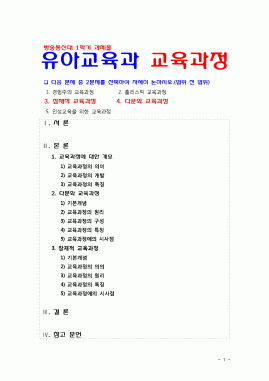 [방통대] 다음 문제 중 2문제를 선택하여 자세히 논하시오. [다문화, 잠재적 교육과정]-1페이지