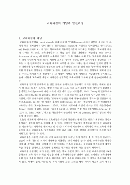 체육교육과정의 개념과 발전과정-1페이지