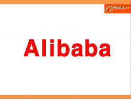 (알리바바 기업전략 PPT) 알리바바 성공비결과 서비스분석/SWOT분석및 알리바바 경영전략,마케팅연구와 향후과제-1페이지
