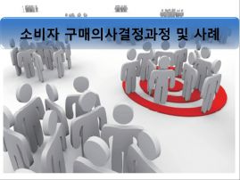 소비자 구매의사결정과정 및 사례-1페이지