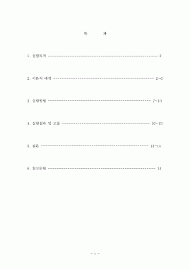 (선문대) A+ 받은 재료기초실험Ⅱ 중간실험레포트-1페이지