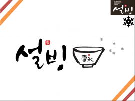 (설빙 마케팅전략 PPT) 설빙 SWOT분석과 마케팅,경영전략분석및 설빙 미래전략제언과 문제점과 해결방안-1페이지