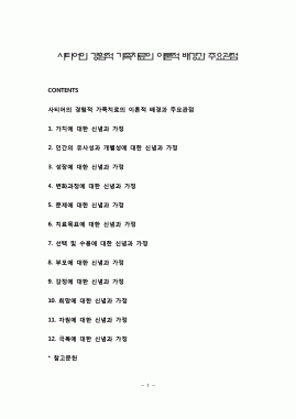 사티어의 경험적 가족치료의 이론적 배경과 주요관점-1페이지