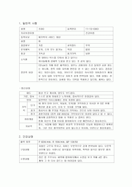 [지역사회간호학 실습] 방문간호 CASE-1페이지