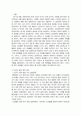 노인의 삶과 관련한 네 가지 복지욕구를 기술하고 예비사회복지사의 관점에서 21세기 노인복지실천에서 강화되어야 할 복지욕구와 이유를 제시하시오.-1페이지