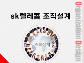 sk텔레콤 조직설계-1페이지