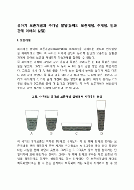 유아기 보존개념과 수개념 발달(유아의 보존개념, 수개념, 인과관계 이해의 발달)-1페이지