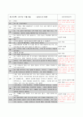 축어록 작성하기-1페이지