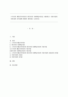 스키너의 행동주의이론과 반두라의 사회학습이론을 제시하고 기본가정의 공통점과 차이점에 대하여 제시하고 논하시오-1페이지