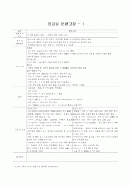 응급실약물조사(9가지), 위궤양 case study, 문헌고찰( 정의, 병태생리, 증상, 진단, 간호)-1페이지