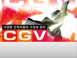 CGV인적자원관리-1페이지