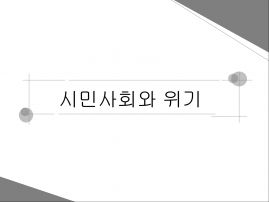 시민사회와 위기사건 시민사회시민사회 사회문제로드니 킹 위기시민사회란시민사회 방향비디오 텍스트의 효과-1페이지