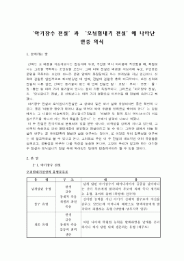 ‘아기장수 전설’과 ‘오뉘힘내기 전설’에 나타난 민중 의식-1페이지