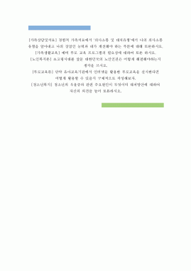 가족상담및치료 ) 경험적 가족치료에서 의사소통 및 대처유형에서 나의 의사소통 유형을 알아내고 나의 장점인 능력과 내가 개선해야 하는 부분에 대해 토론하시오 외 4건-1페이지