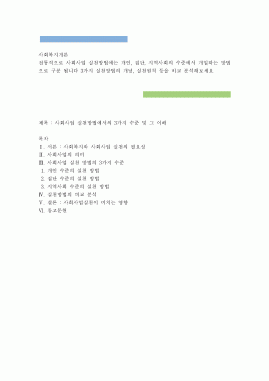 사회복지개론 ) 전통적으로 사회사업 실천방법에는 개인 집단 지역사회의 수준에서 개입하는 방법으로 구분됩니다  3가지 실천방법의 개념 실천원칙 등을 비교분석해보세요-1페이지