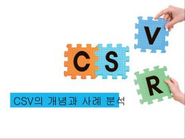 CSV의 개념과 사례 분석-1페이지