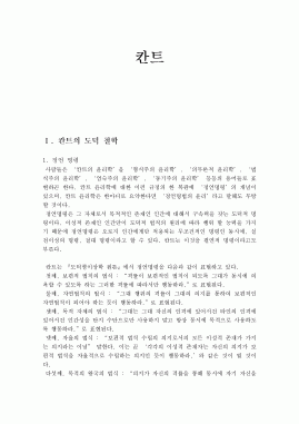 칸트 [도덕 철학 모두가 고통스럽구나 교과서 분석 도덕교육 목적 방법]-1페이지