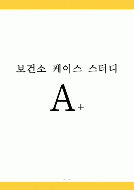 보건소케이스 A+-1페이지